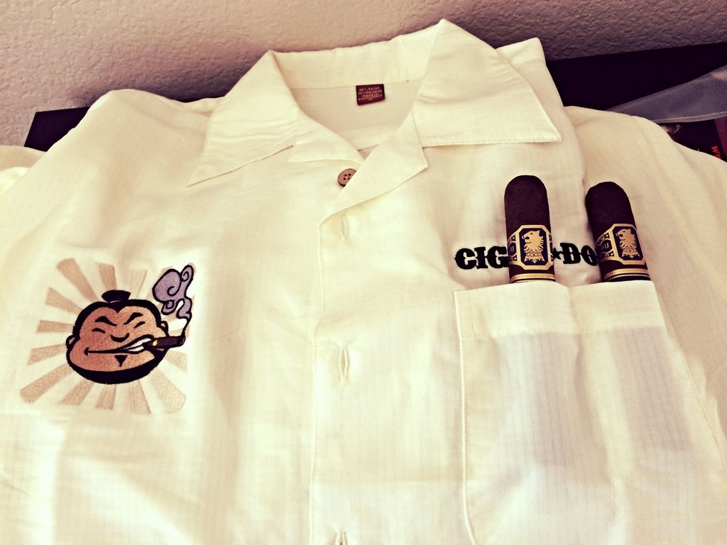 Cigar Dojo Premium Smoking Shirts for Sale