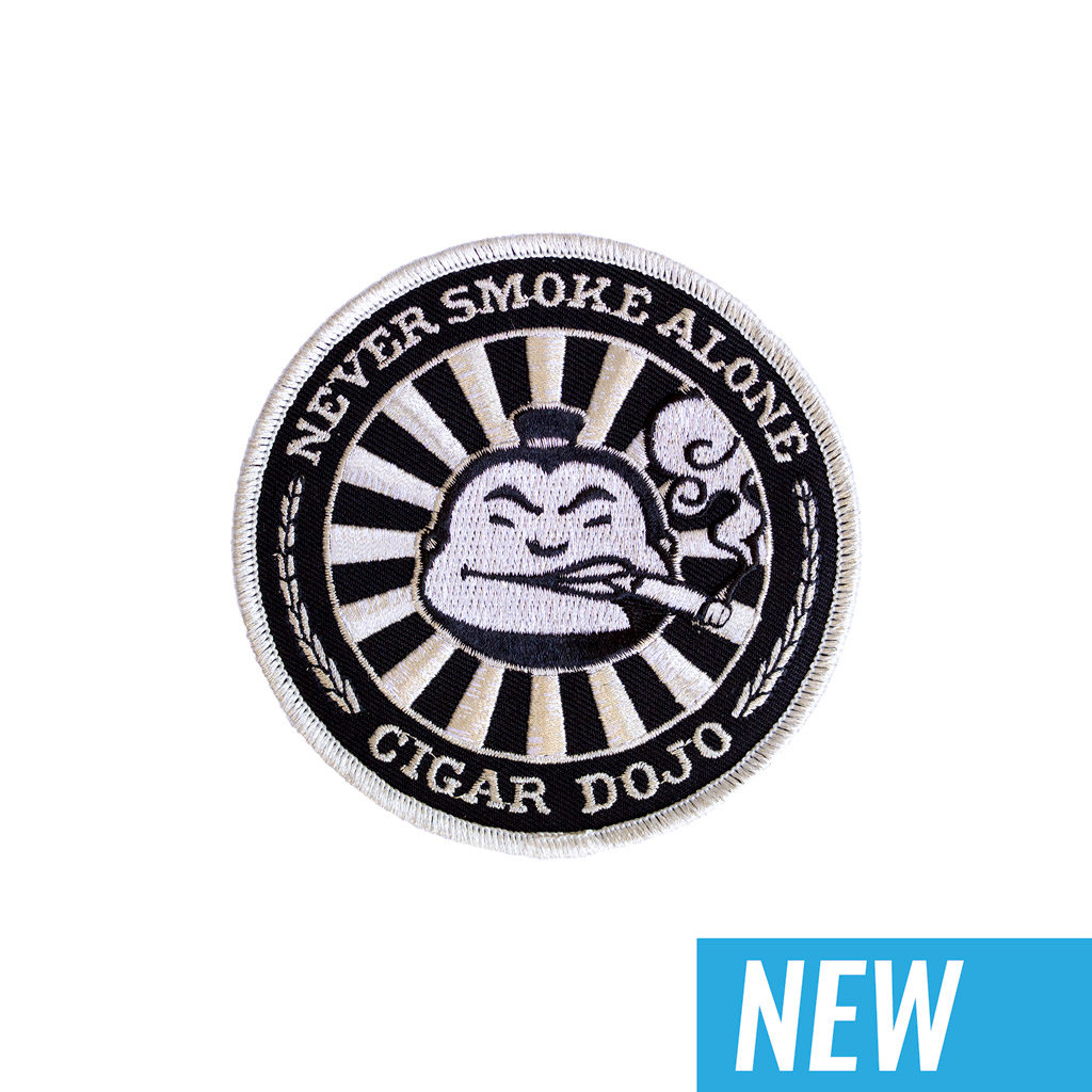 Black + Silver Patch - Cigar Dojo