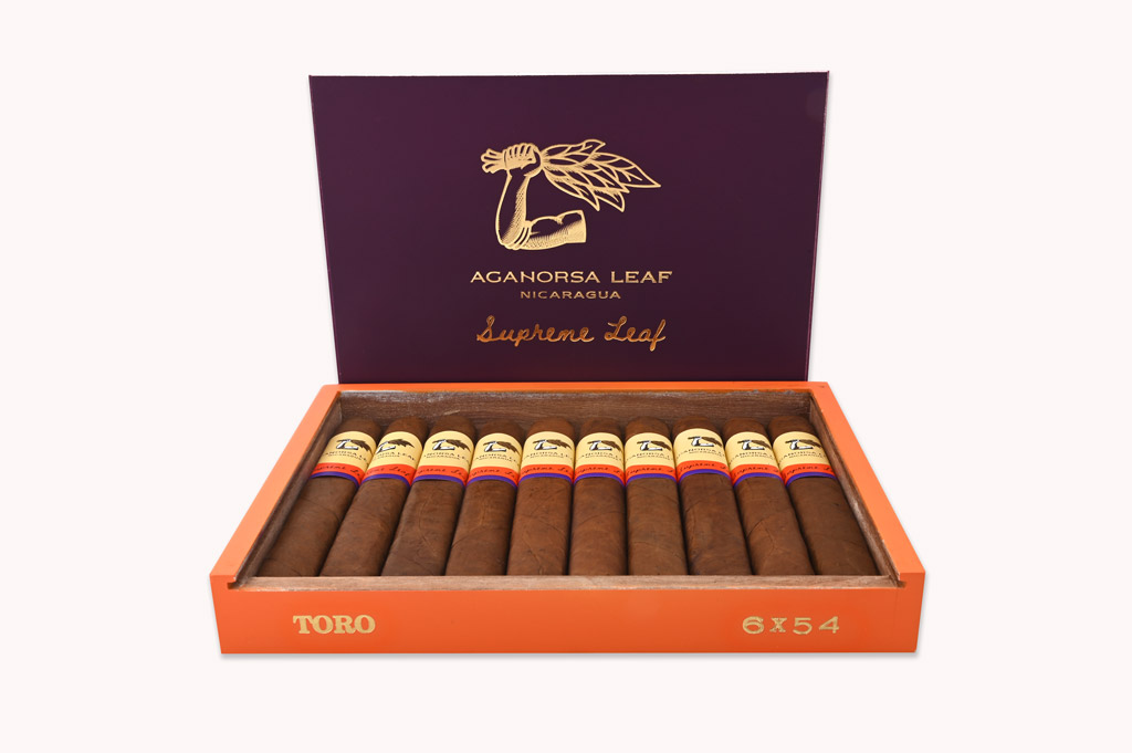 Aganorsa Leaf Expands Supreme Leaf with Toro Size - Cigar Dojo